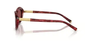 Dolce & Gabbana Oval Full Rim Sunglasses