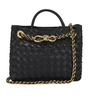Bottega Veneta Andiamo Diamond Shoulder Bag