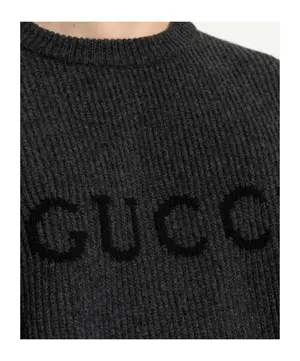 Gucci Gg Intarsia Knit Jumper