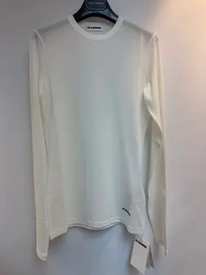 JIL SANDER Long Sleeve Crewneck T-shirt