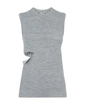 Fendi Sleeveless Reversible Knitted Top