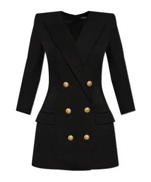 Balmain Double Breasted Blazer Dress