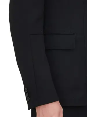 Comme Des Garçons Long Sleeved Suit Jacket