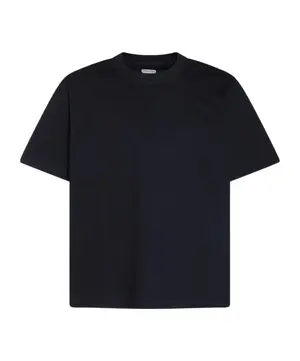 Bottega Veneta Check Detailed Crewneck T-shirt