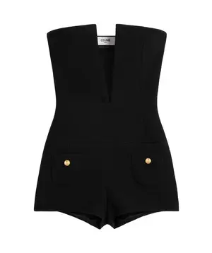 Round Neck Rompers For Women