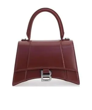 Balenciaga Hourglass Small Handbag - Red