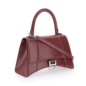 Balenciaga Hourglass Small Handbag - Red