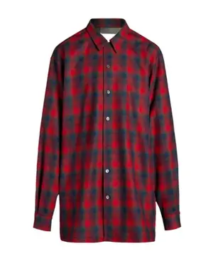 MAISON MARGIELA Pendleton Checked Oversized Shirt