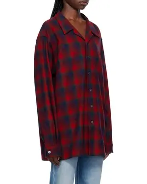 MAISON MARGIELA Pendleton Checked Oversized Shirt
