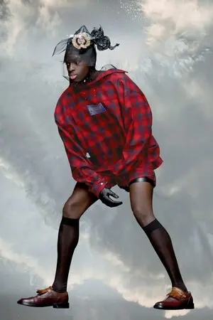 MAISON MARGIELA Pendleton Checked Oversized Shirt