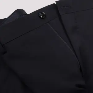Giorgio Armani Single-breasted Virgin-wool Suit - Black