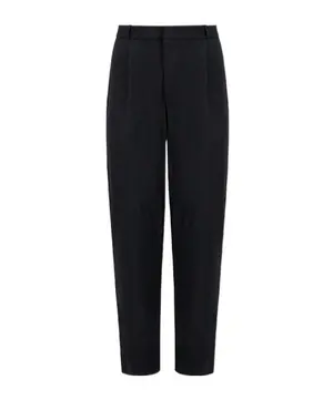 Harris Wharf London Pleated Trousers In Superfine Merino Wool