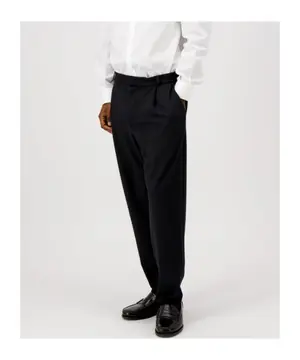Harris Wharf London Pleated Trousers In Superfine Merino Wool