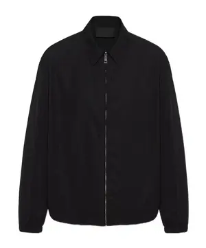 Prada Long-sleeved Zip Jacket - Black