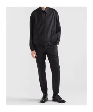 Prada Long-sleeved Zip Jacket - Black