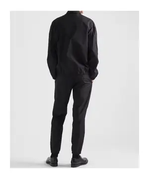 Prada Long-sleeved Zip Jacket - Black