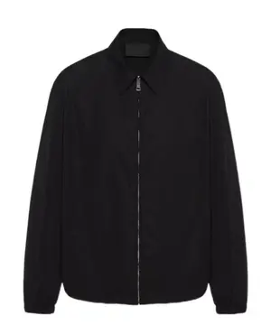 Prada Long-sleeved Zip Jacket - Black