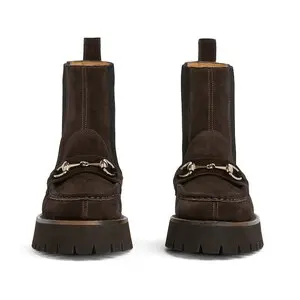 Gucci Horsebit Ankle Boots