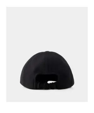 PATOU Logo Embroidered Baseball Cap - Black