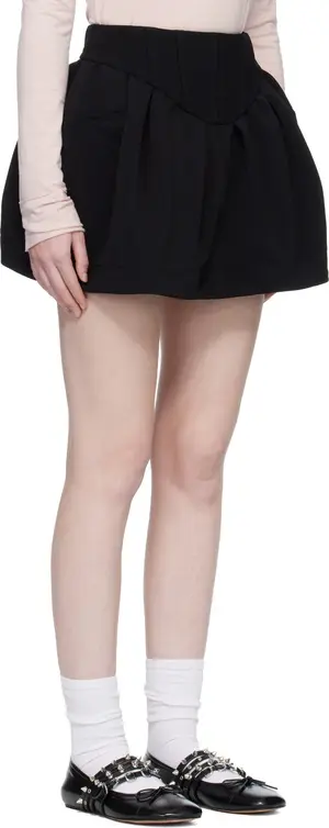 OPEN YY Wire Mini Skirt