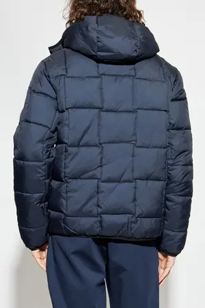 EA7 Padded Hooded Jacket - Navy Blue
