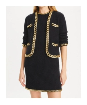 Tory Burch Kendra Chain Cardigan