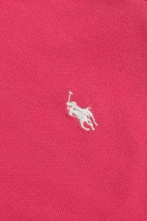 Polo Ralph Lauren Logo Embroidered Short-sleeved Polo Shirt - Pink