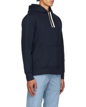 Polo Ralph Lauren Embroidered Logo Hoodie - Blue