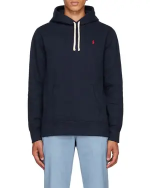 Polo Ralph Lauren Embroidered Logo Hoodie - Blue