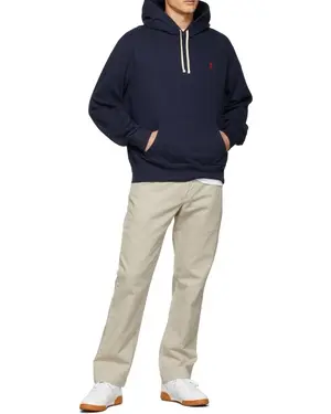 Polo Ralph Lauren Embroidered Logo Hoodie - Blue