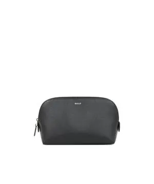 Bally Wrap Zipper Wallet - Black
