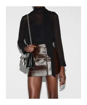 Gucci Layered Sheer Detailed Blouse