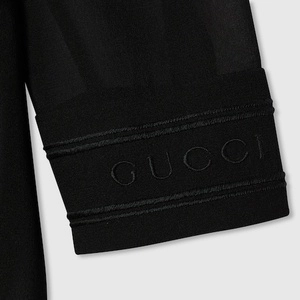 Gucci Layered Sheer Detailed Blouse