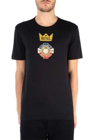 Dolce & Gabbana Round Collar Printed T-shirt
