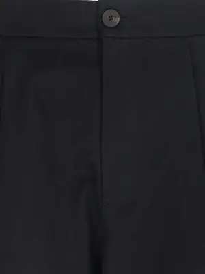 Studio Nicholson Sorte High-waisted Wide-leg Trousers - Black