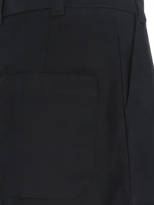 Studio Nicholson Sorte High-waisted Wide-leg Trousers - Black