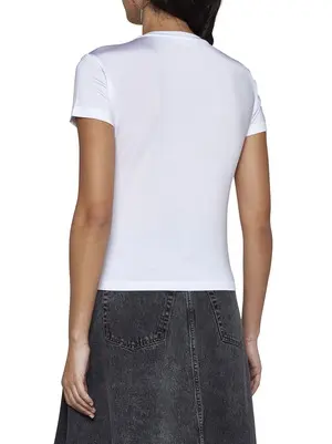 Y/project Detailed Crewneck T-shirt - White