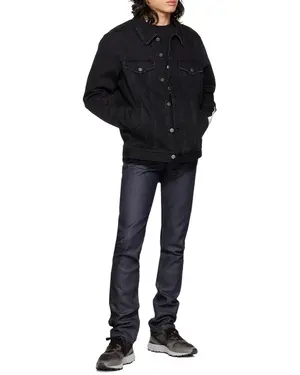 GOLDEN GOOSE Buttoned Denim Jacket - Black