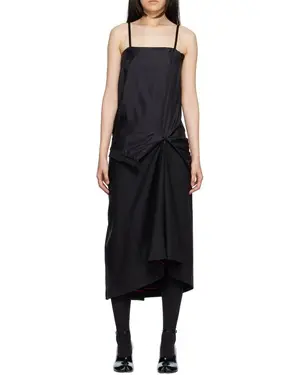MAISON MARGIELA Panelled Midi Strap Dress