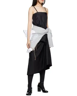 MAISON MARGIELA Panelled Midi Strap Dress