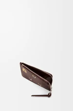 Loewe Cat-patterned Card Holder And Coin Purse