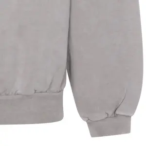Fear Of God Logo Embroidered Classic Polo Sweatshirt - Gray