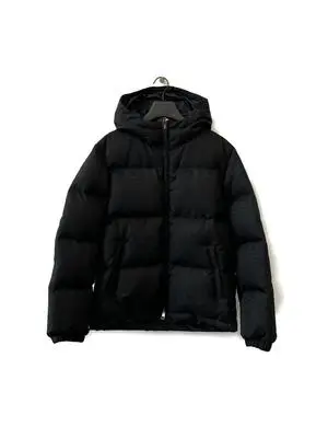Gucci Monogrammed Zip-up Puffer Jacket With Hood