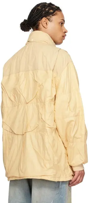 Our Legacy Quilted Nylon Jacket - Yellow