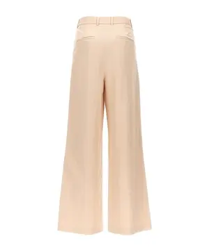 LOULOU STUDIO Idai Wide-leg Tailored Pleated Pants