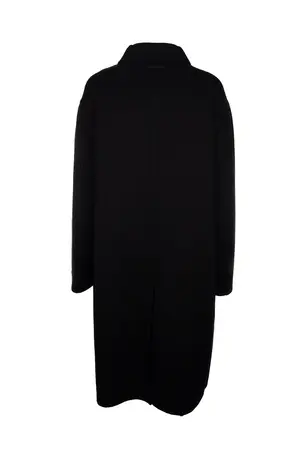 Prada Buttoned Long Sleeve Coat - Blue