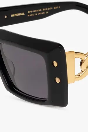 Balmain Logo Sunglasses - Black