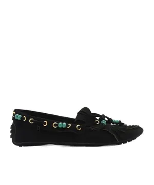 Farm Rio Tassel Loafers With Embellishments