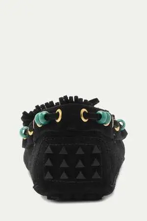 Farm Rio Tassel Loafers With Embellishments