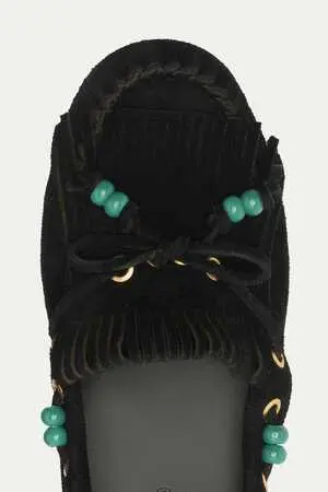 Farm Rio Tassel Loafers With Embellishments